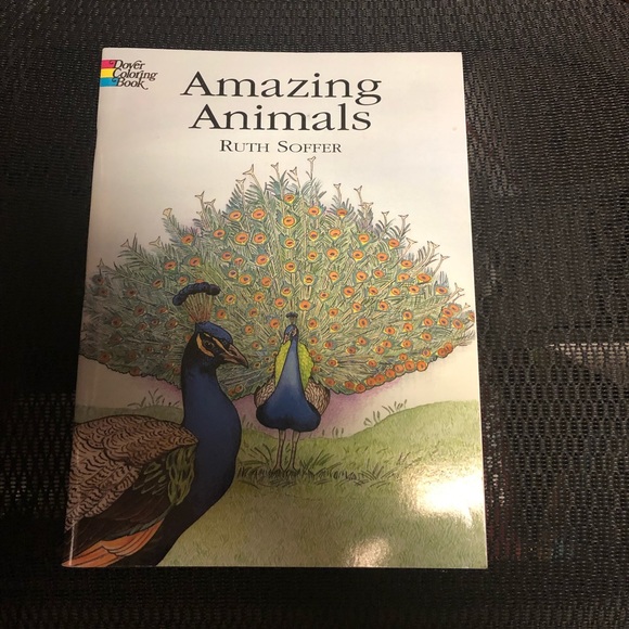 Dover Publications | Other | Vintage 202 Dover Amazing Animals Coloring ...